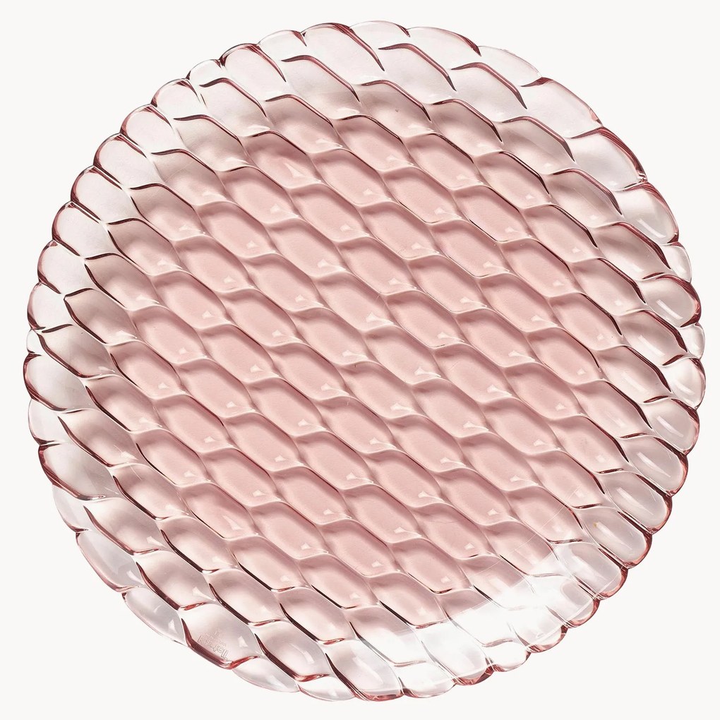 Sada mělkých talířů se strukturálním vzorem Jellies, 4 díly
