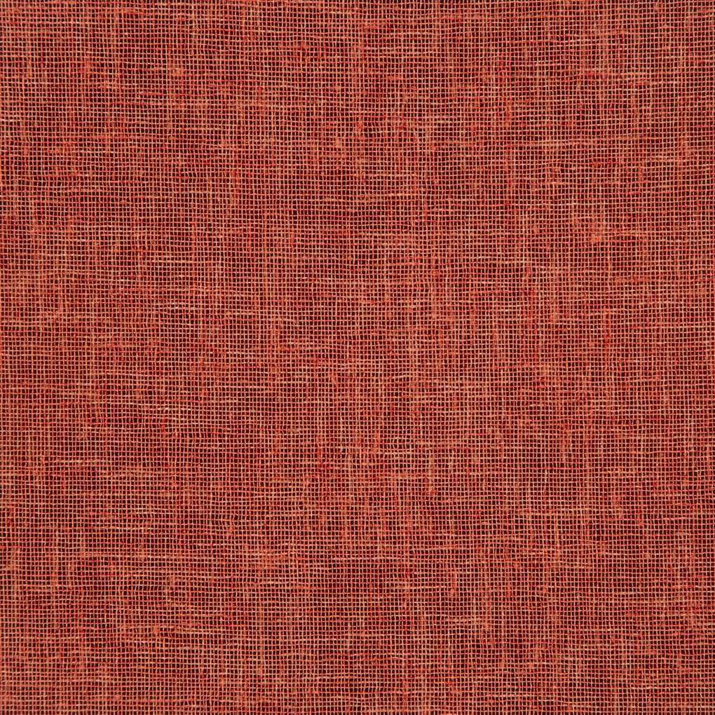 ZÁVĚS NA KROUŽCÍCH ANGELICA 140X250 CM CIHLOVÁ