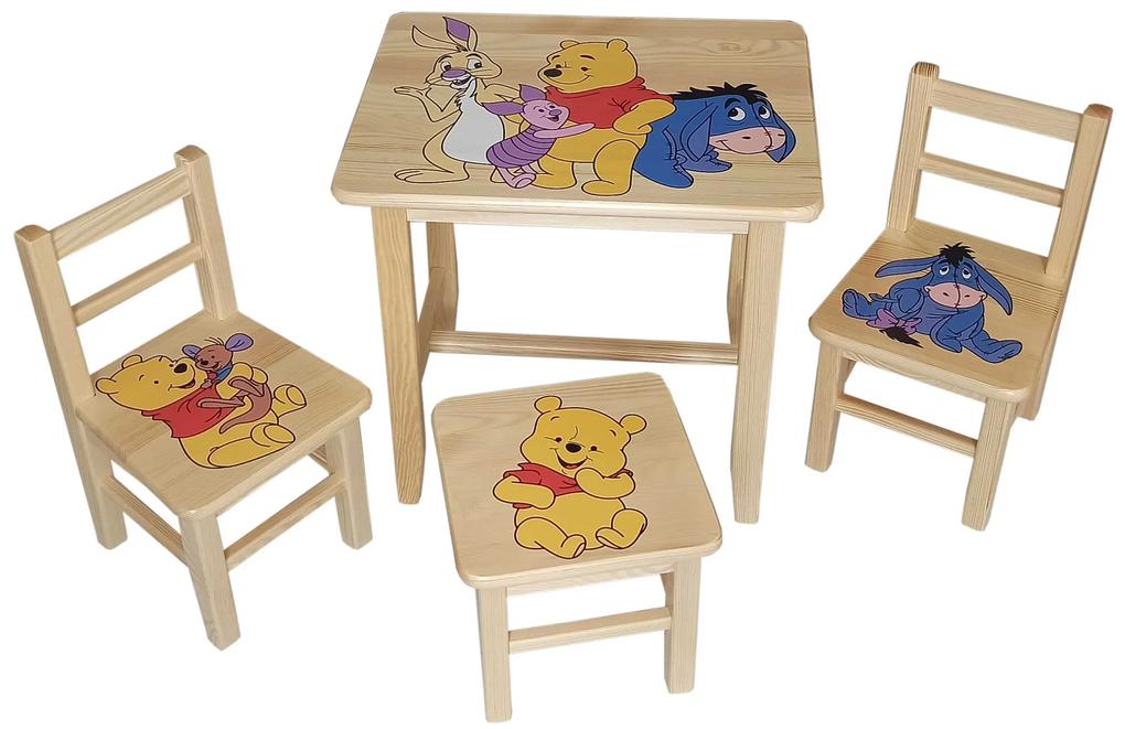 Dětský Stůl s židlemi Pů