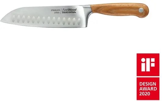 TESCOMA Nůž Santoku FEELWOOD 17 cm