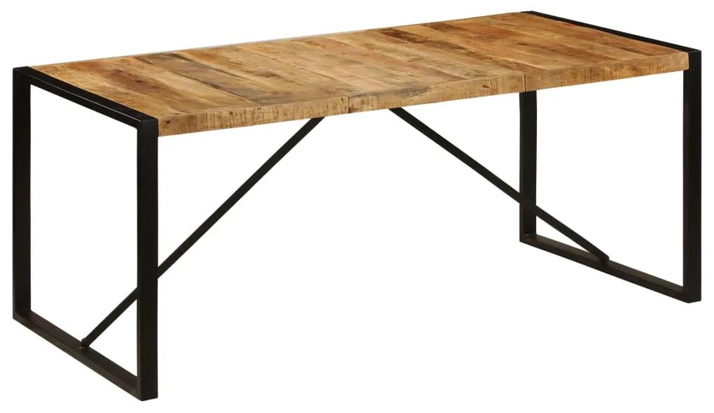 243997 vidaXL Jídelní stůl hrubé masivní mangovníkové dřevo 180 cm