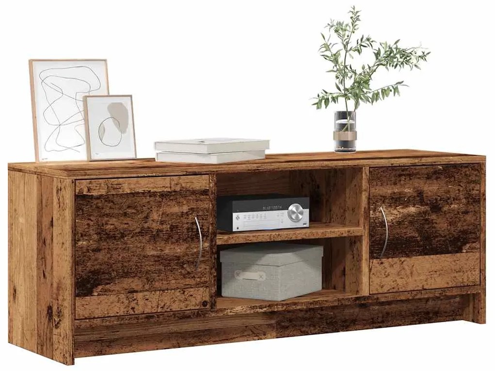 TV skříňka old wood 102x30x37,5 cm kompozitní dřevo