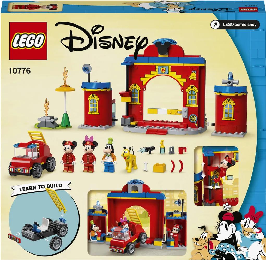 LEGO® Mickey & Friends 10776 Hasičská stanice a auto Mickeyho přátel