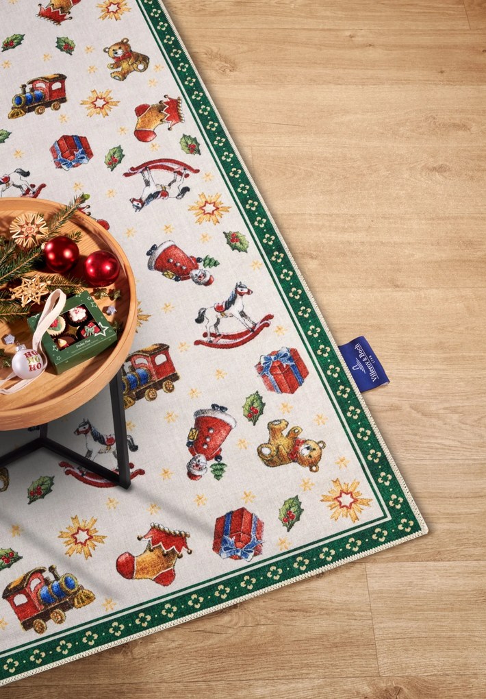 Villeroy & Boch Běhoun Toy's delight s potiskem 106193 Green, Multicolor, 80x200, zelená, obývací pokoj