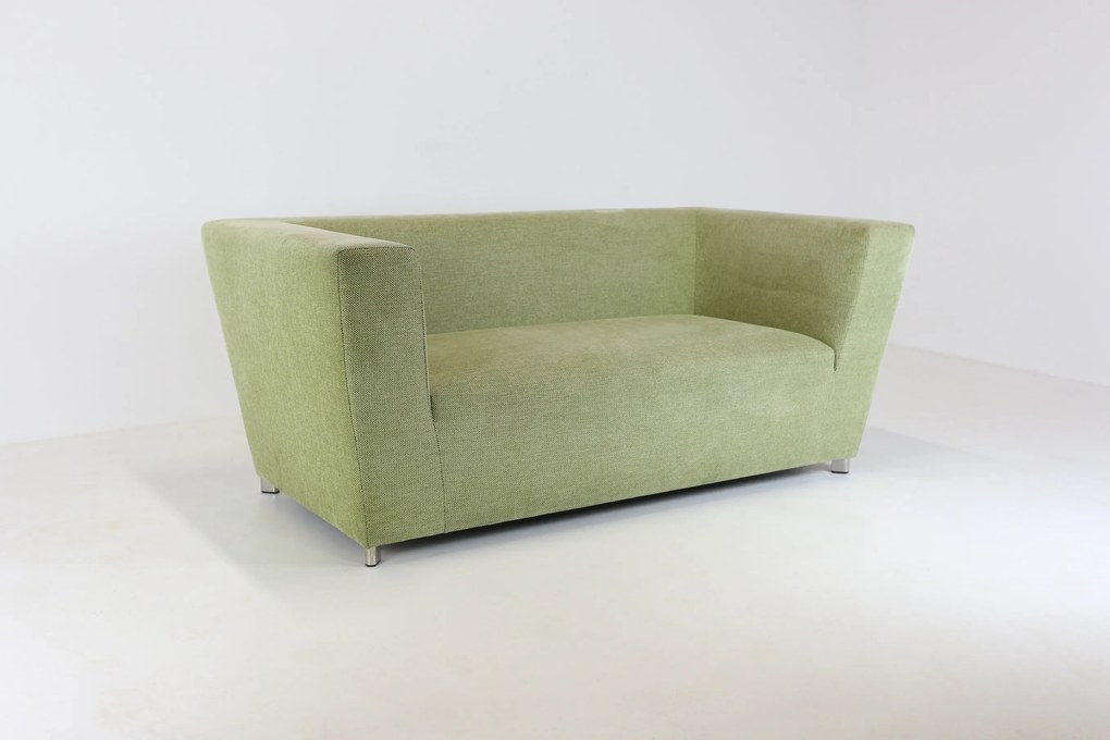 Sofa, Domark, v71x170x90, zelená, látka