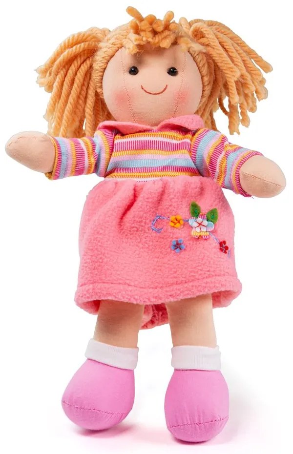 Bigjigs Toys Látková panenka Jenny 28 cm