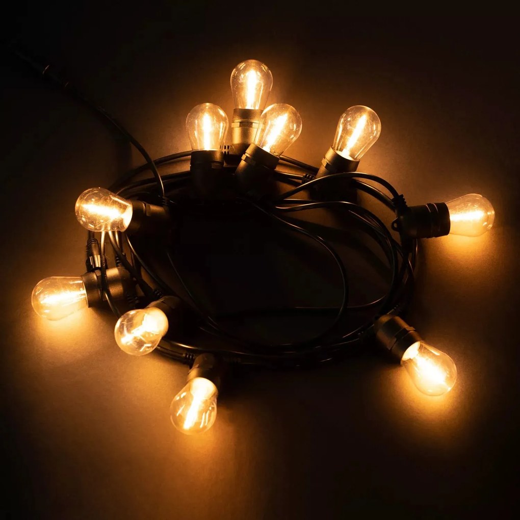 T-LED LED světelný řetěz 10W 230V 5M 074020