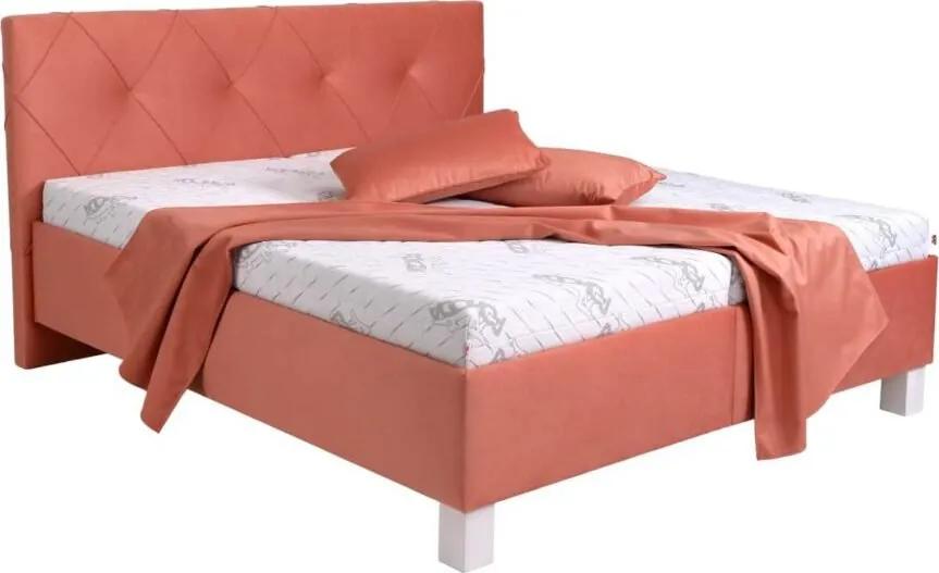 Pohoda Čalouněná postel NAIROBI s úložným prostorem a volně loženou matrací | Látka: Bery 10,Šířka matrace: 160 cm