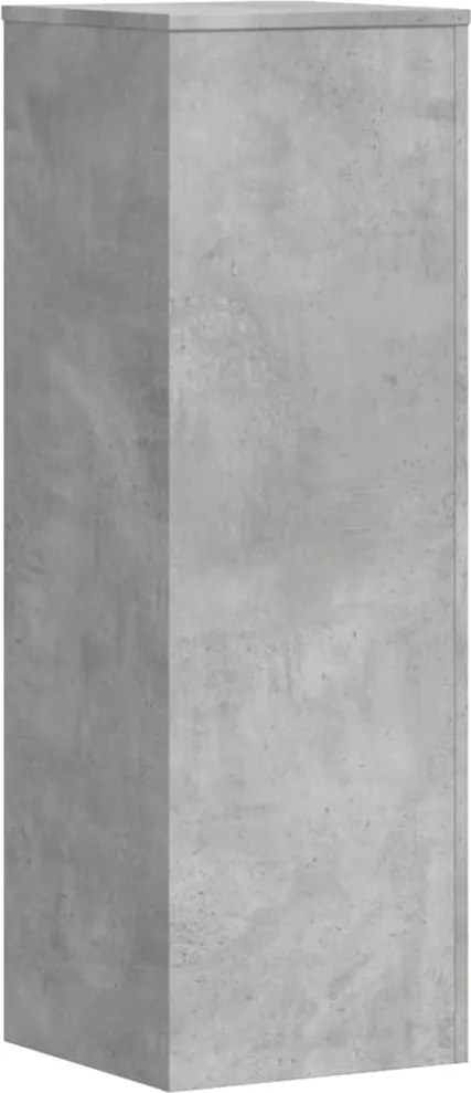 Stojany na rostliny 2 ks betonově šedé 33x33x100 cm kompozit 3307885