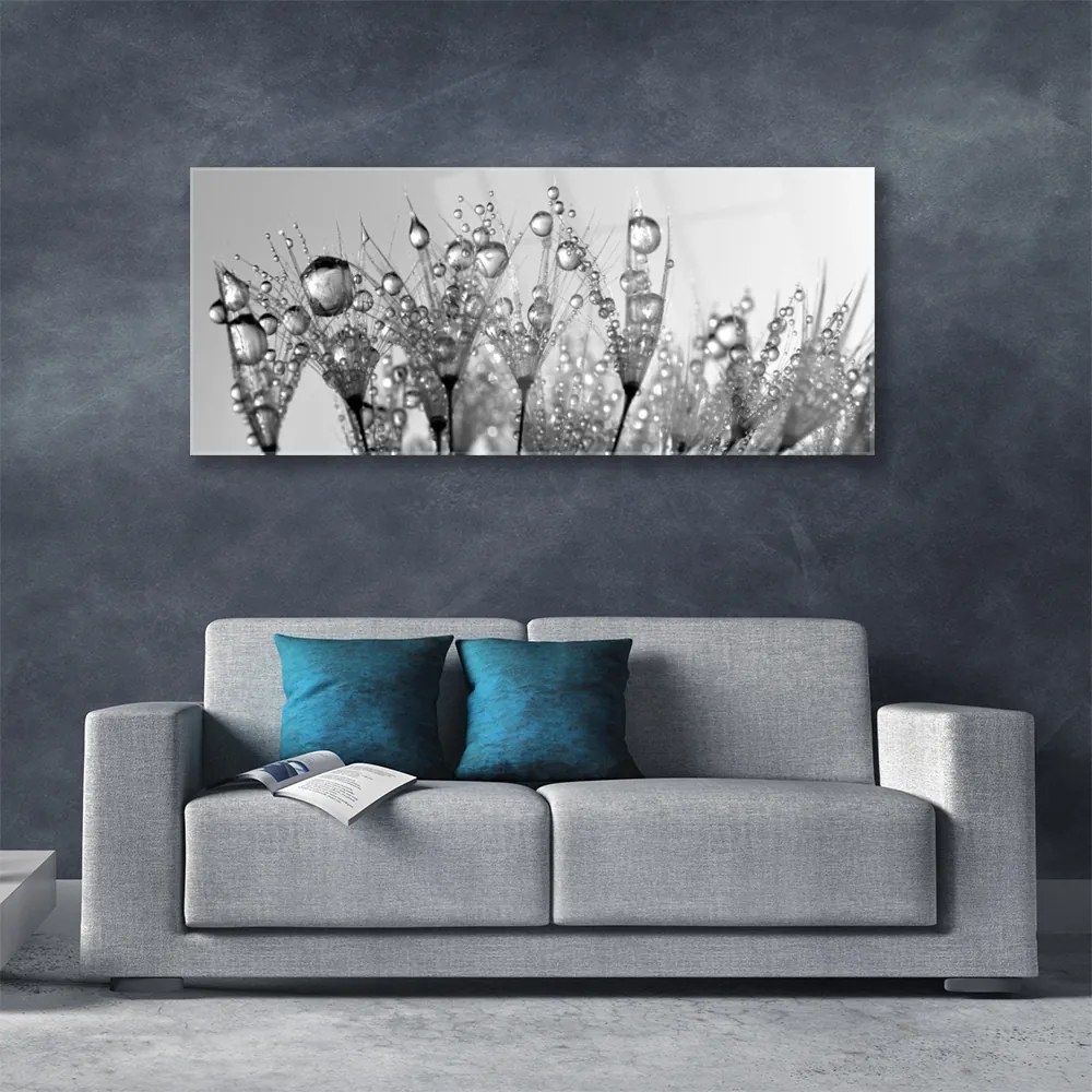 akrylový obraz Abstrakce Rostlina Příroda 125x50 cm
