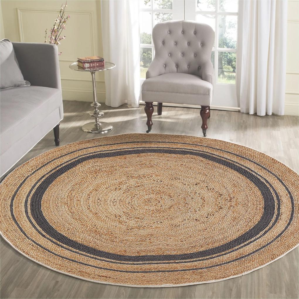 Conceptum Hypnose Kusový koberec Woopamuk510, Krémová Rozměr koberce: 140 x 140 cm