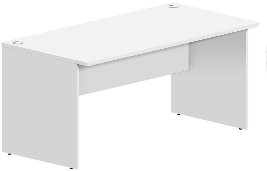 Artspect 102-1608 - Stůl pracovní, podnož  160x80cm - Bílá