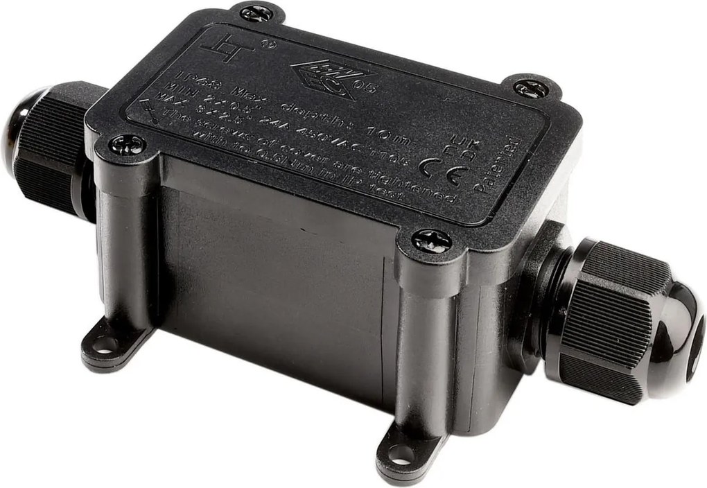 IMPR 930712 Deko-Light Outdoor 2-násobný-rozbočovač hranatý kabel 5-12mm, 0.5-2,5mm², 450V AC/24A, T - DEKOLIGHT