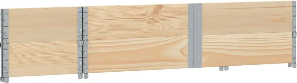 Zahradní truhlík 150x50 cm masivní borové dřevo 3295407