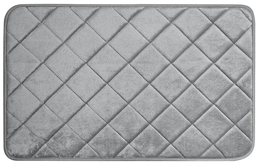Koberec 50x80cm diamond foam šedá