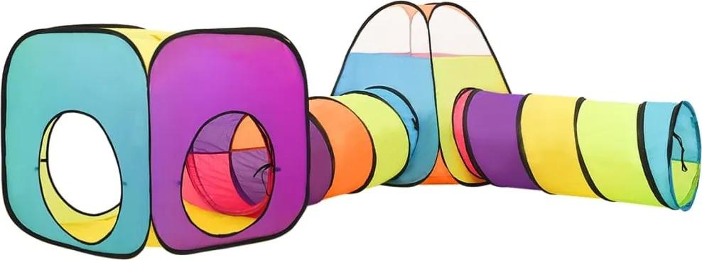 vidaXL Dětský stan na hraní s 250 míčky 190 x 264 x 90 cm [3107755] Barva: Vícebarevný