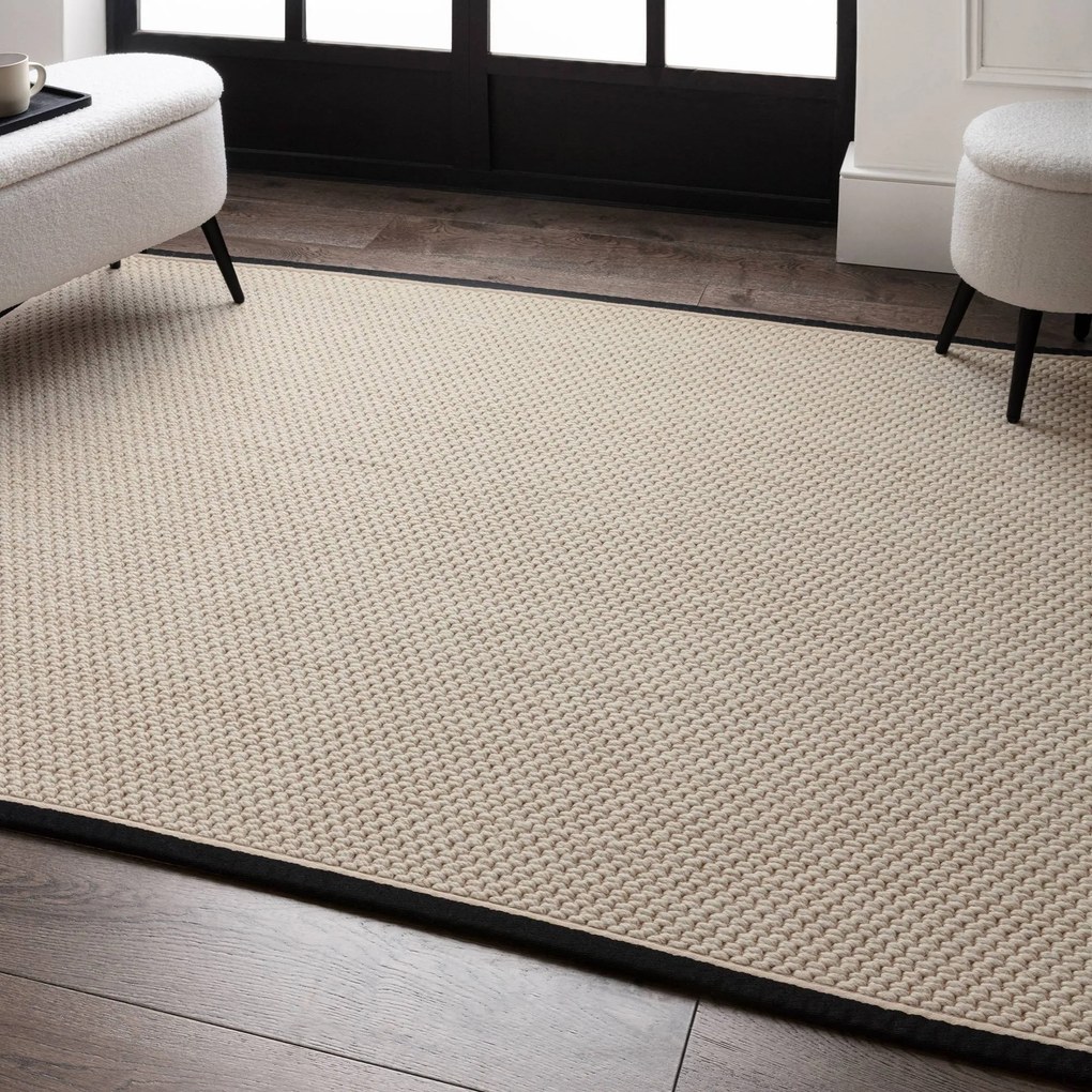 Tribeca Design Kusový koberec Ministry Double Loop Charcoal Rozměry: 200x290 cm