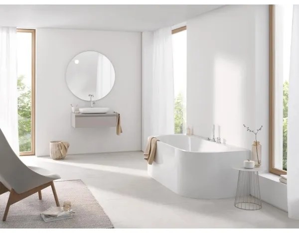 GROHE 19976001 - Vanová tříotvorová kombinace ESSENCE lesklý chrom