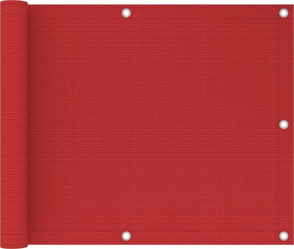 vidaXL Balkónová zástěna 75 x 300 cm HDPE [310836] Barva: antracitová
