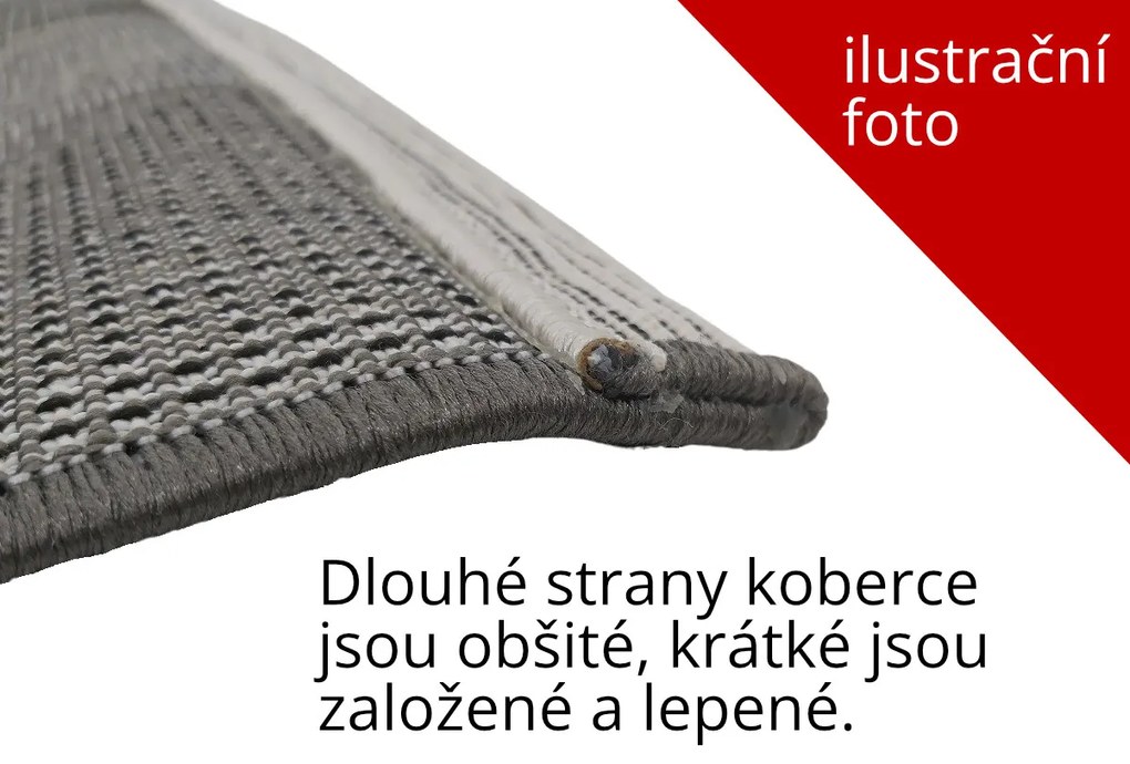 Spoltex koberce Liberec Kusový koberec Enigma grey 9358 - 160x230 cm
