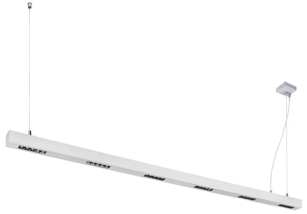 LA 1000931 Q-LINE PD, LED závěsné svítidlo, 2m, BAP, stříbrná, 4000K - BIG WHITE (SLV)