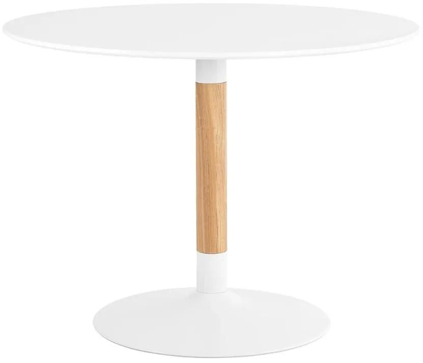 OnaDnes -20% Bílý lakovaný jídelní stůl Somcasa Mira 120  cm