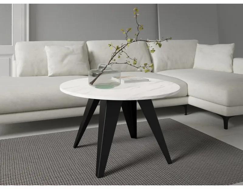 Konferenční stolek Barteno, Barva dřeva: černá / dub lancelot
