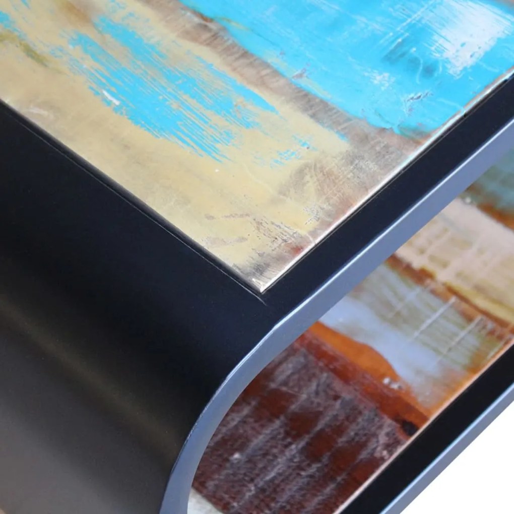 vidaXL Marketos Konferenční stolek masivní recyklované dřevo