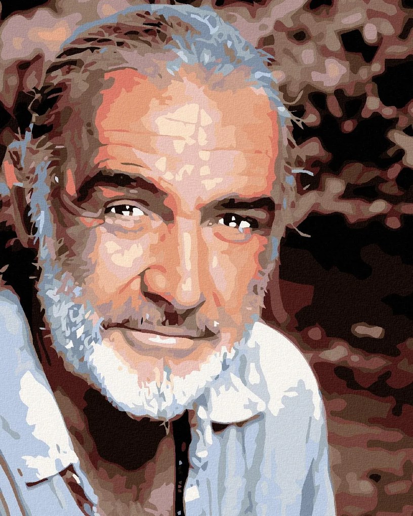 Diamantové malování diamondi - sean connery, 40x50 cm, bez rámu a bez vypnutí plátna