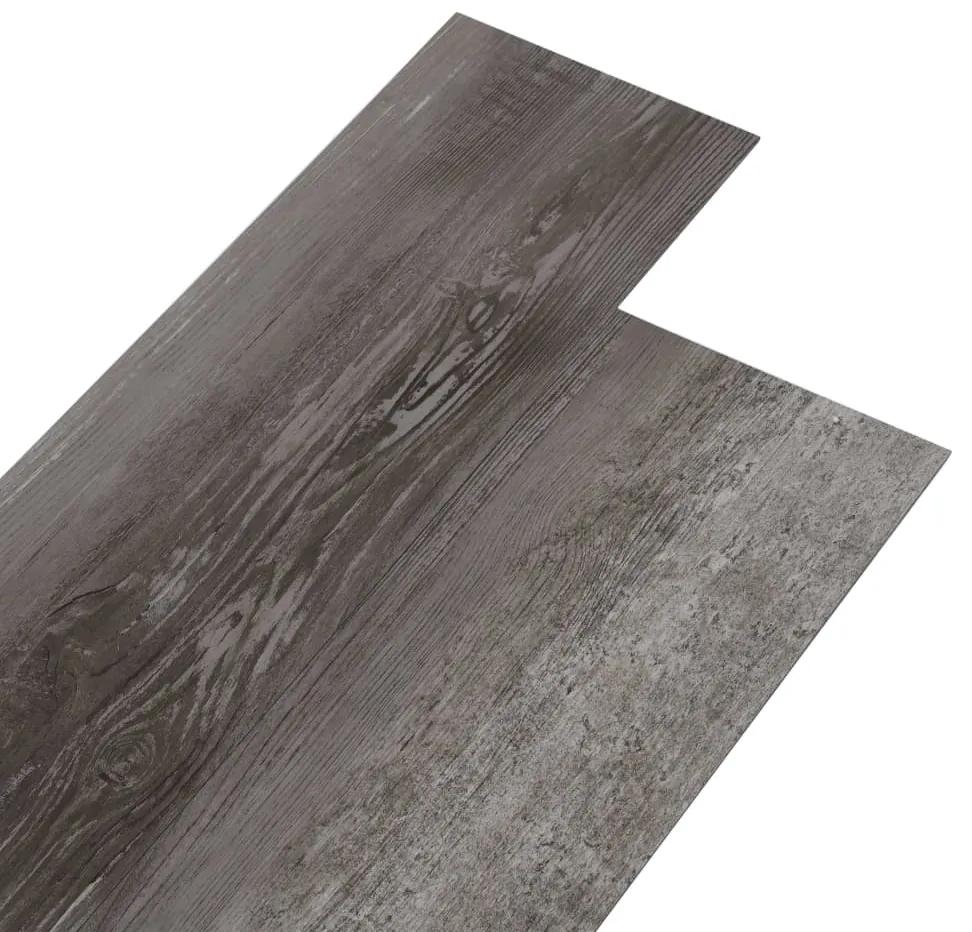 Podlahová krytina PVC 4,46 m² 3 mm samolepicí pruhované dřevo