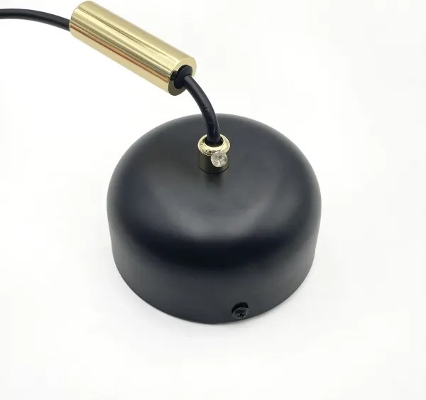 LED Lustr na lanku BONNIE LED/15W/230V 3000K černá