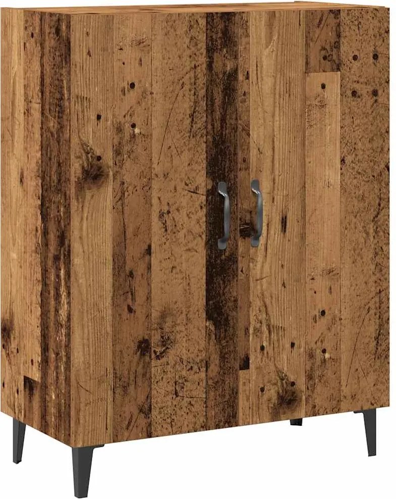 Příborník se nástěnná skříňka old wood kompozitní dřevo 3329223