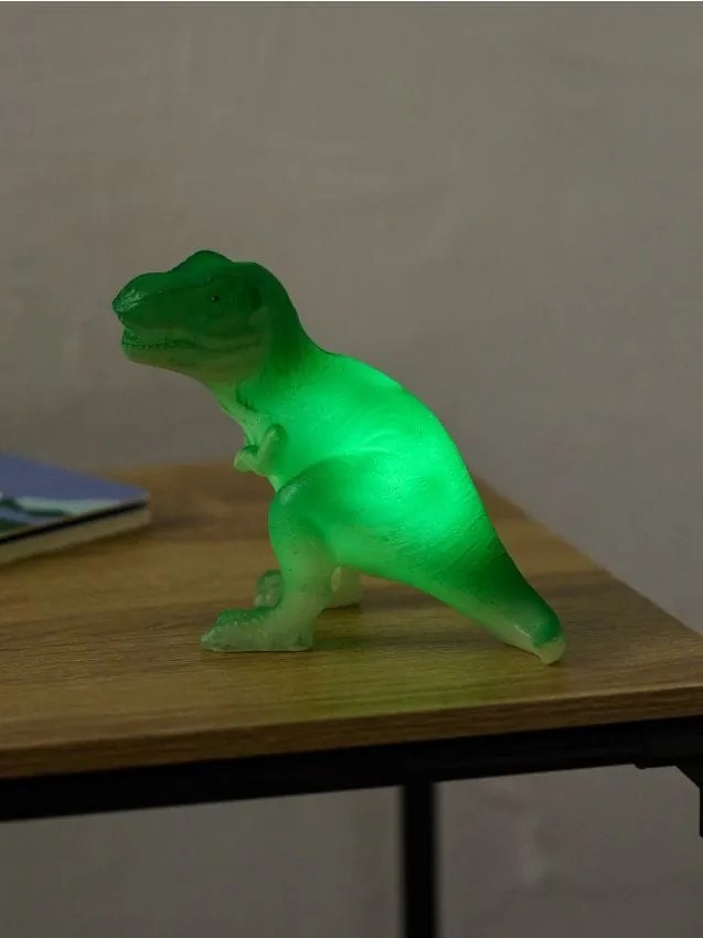 Sinsay - Dětská noční LED lampička ve tvaru dinosaura - zelená