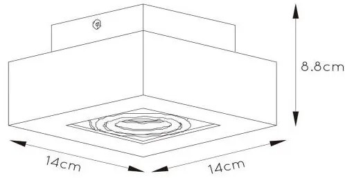 Lucide 09119/06/31 - LED Bodové svítidlo XIRAX 1xGU10/5W/230V bílá