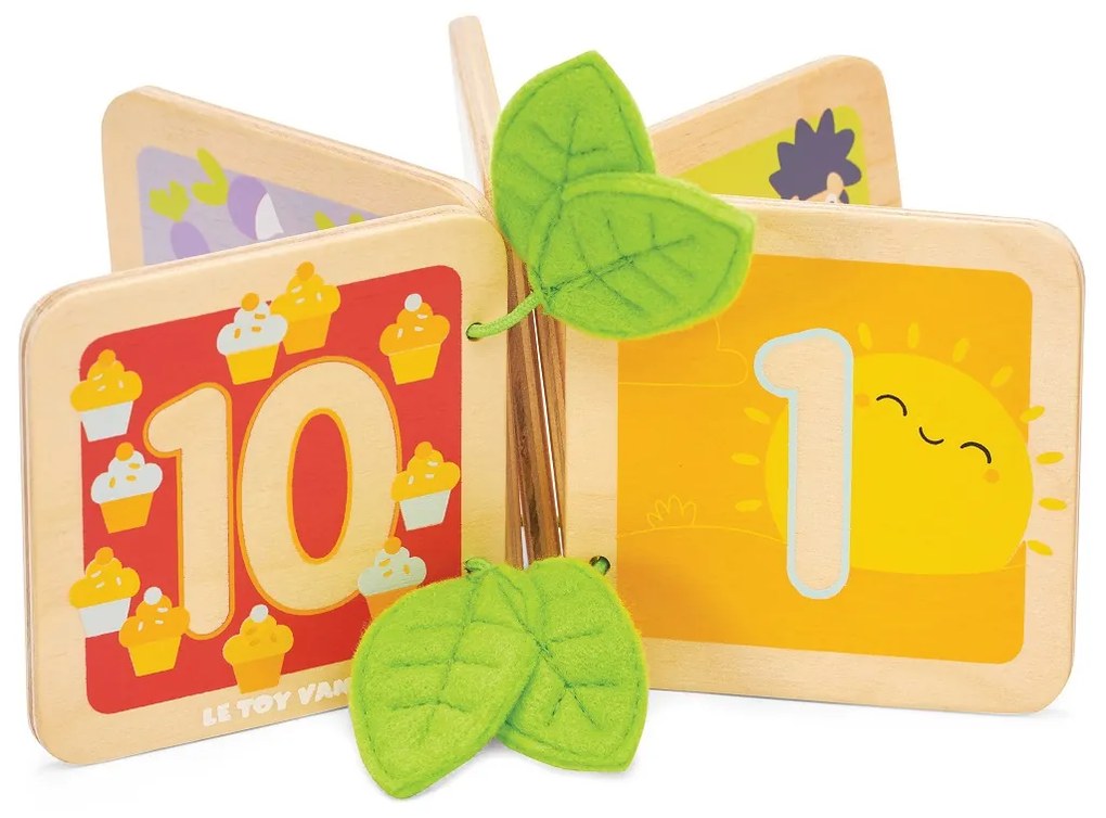 Le Toy Van Petilou Dřevěná knížka počítání