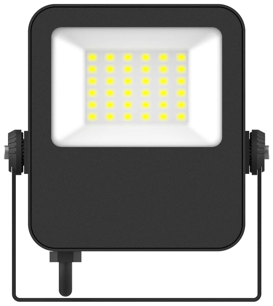 Venkovní reflektor Capri LED 30W, 3600lm, 3000K, IP65, 13,5x11cm, černá