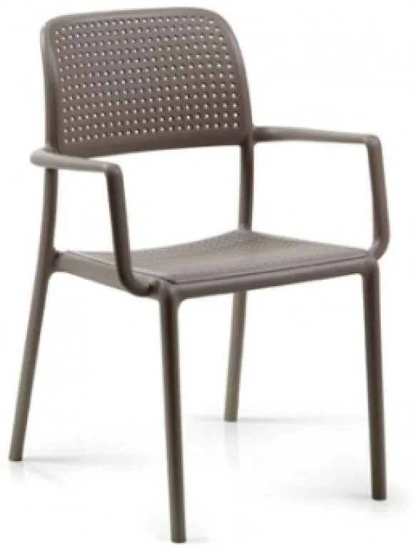 Nardi Židle Bora Armchair a Bora Bistrot Židle Bora Armchair TORTORA 40242.10.000.06 * 3ks skladem