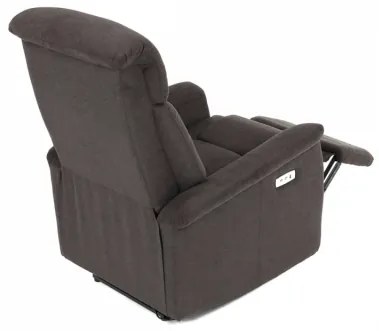 TV relaxační křeslo s elektrickým ovládáním hnědé TV-925 BR2