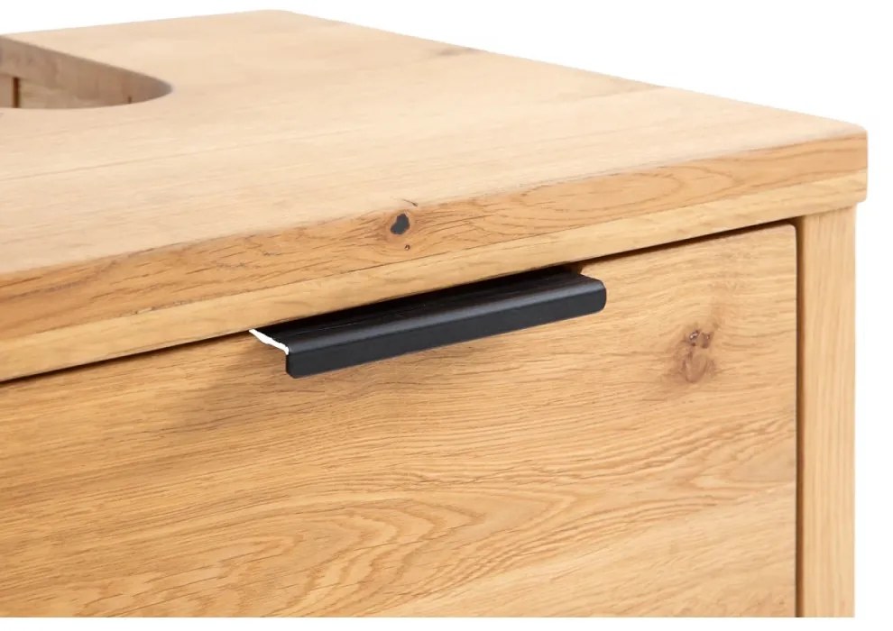 furniture-nabytek.cz - Masivní koupelnový set Sidora z divokého dubu, olejovaný, přírodní barva