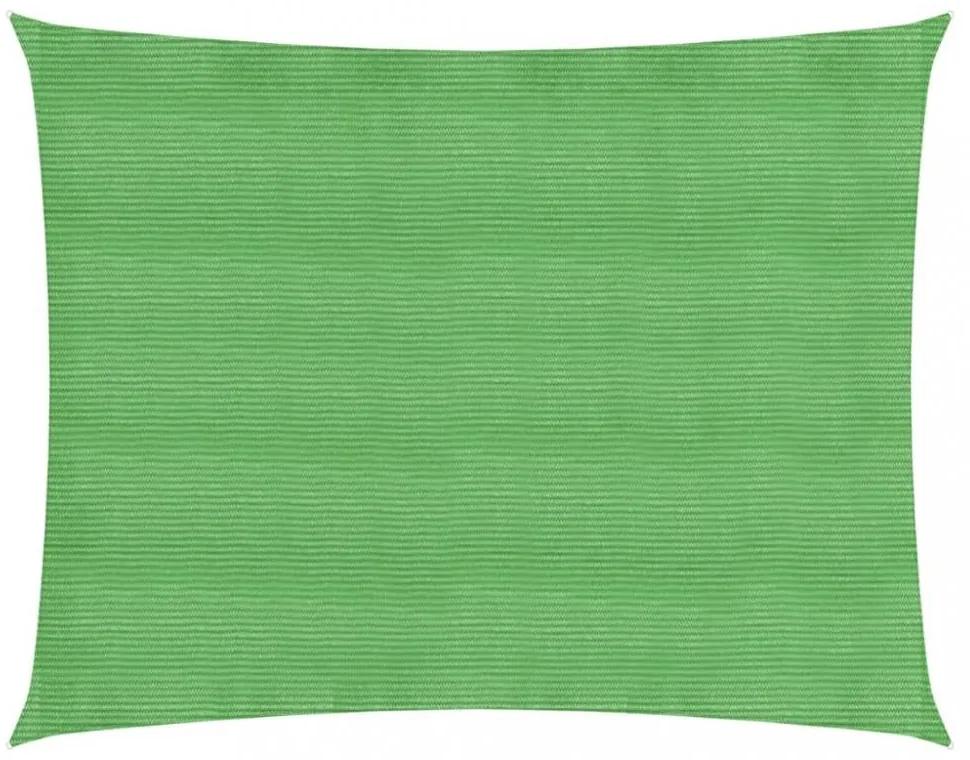 Stínící plachta obdélníková HDPE 2,5 x 3 m Dekorhome Tmavě zelená