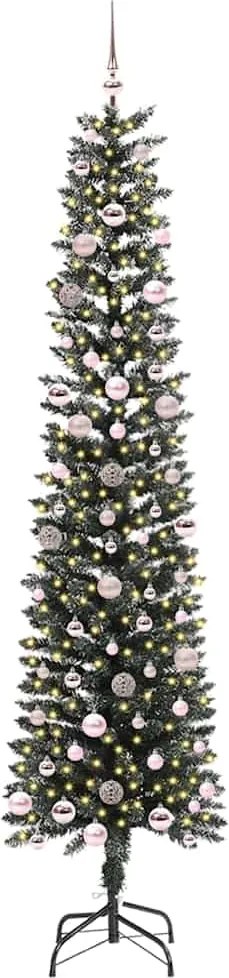 Umělý vánoční stromeček Zelená 240 cm PVC, plast a ocel 3395966