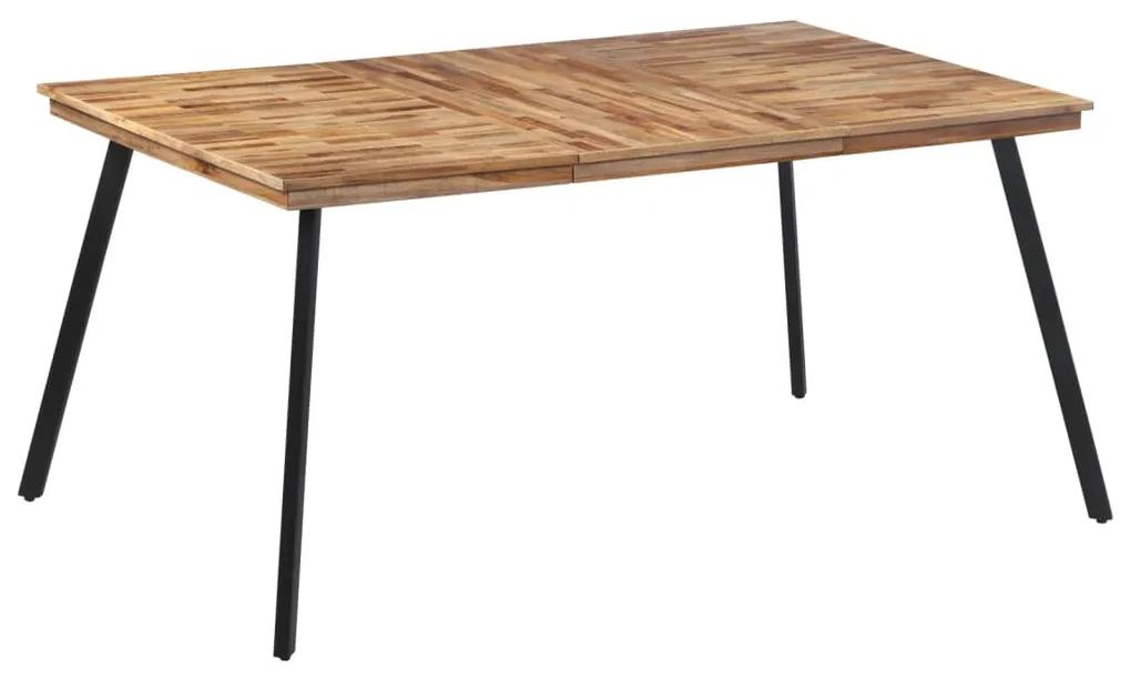 Jídelní stůl 169 x 98,5 x 76 cm masivní teakové dřevo,  358532