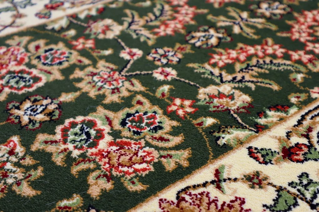 Berfin Dywany, Běhoun na míru Anatolia 5378 Y (Green), šíře 100 cm, zelená, chodba / předsíň