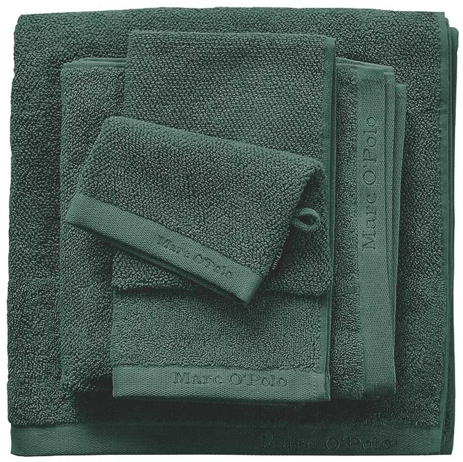 Luxusní froté ručník, koupací ručník, bavlna, zelená barva, 30 x 50 cm