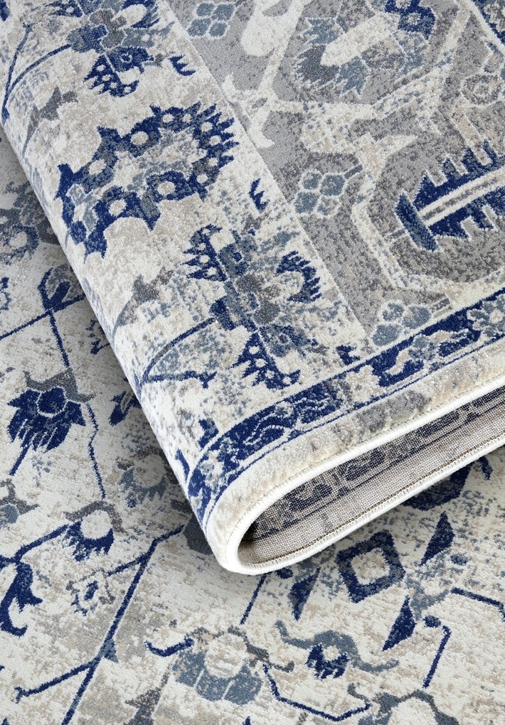 Villeroy & Boch Kusový koberec 106121 Cream, Blue, 200x280, modrá, ložnice