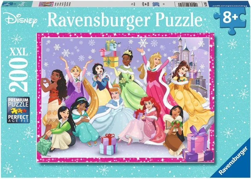 Puzzle disney princess: o vánocích 200 dílků