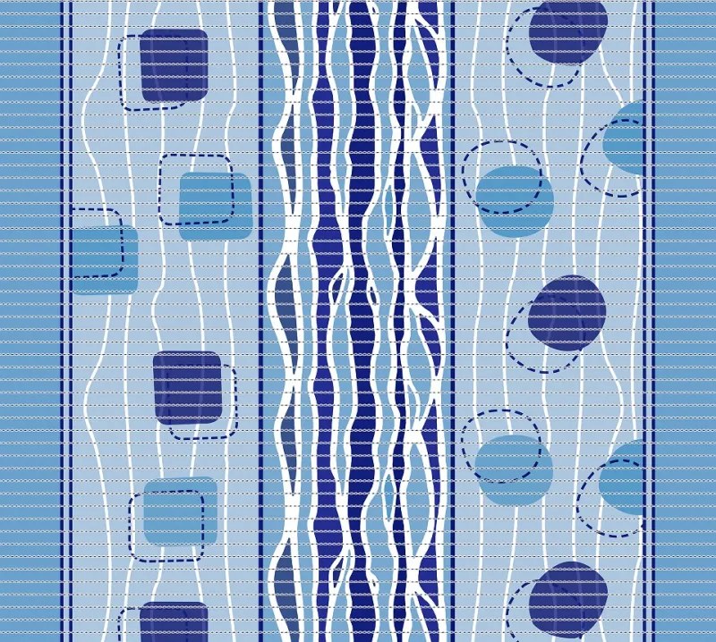 Role AquaNova koupelnová PVC předložka AQN-546A 65cm x 15m