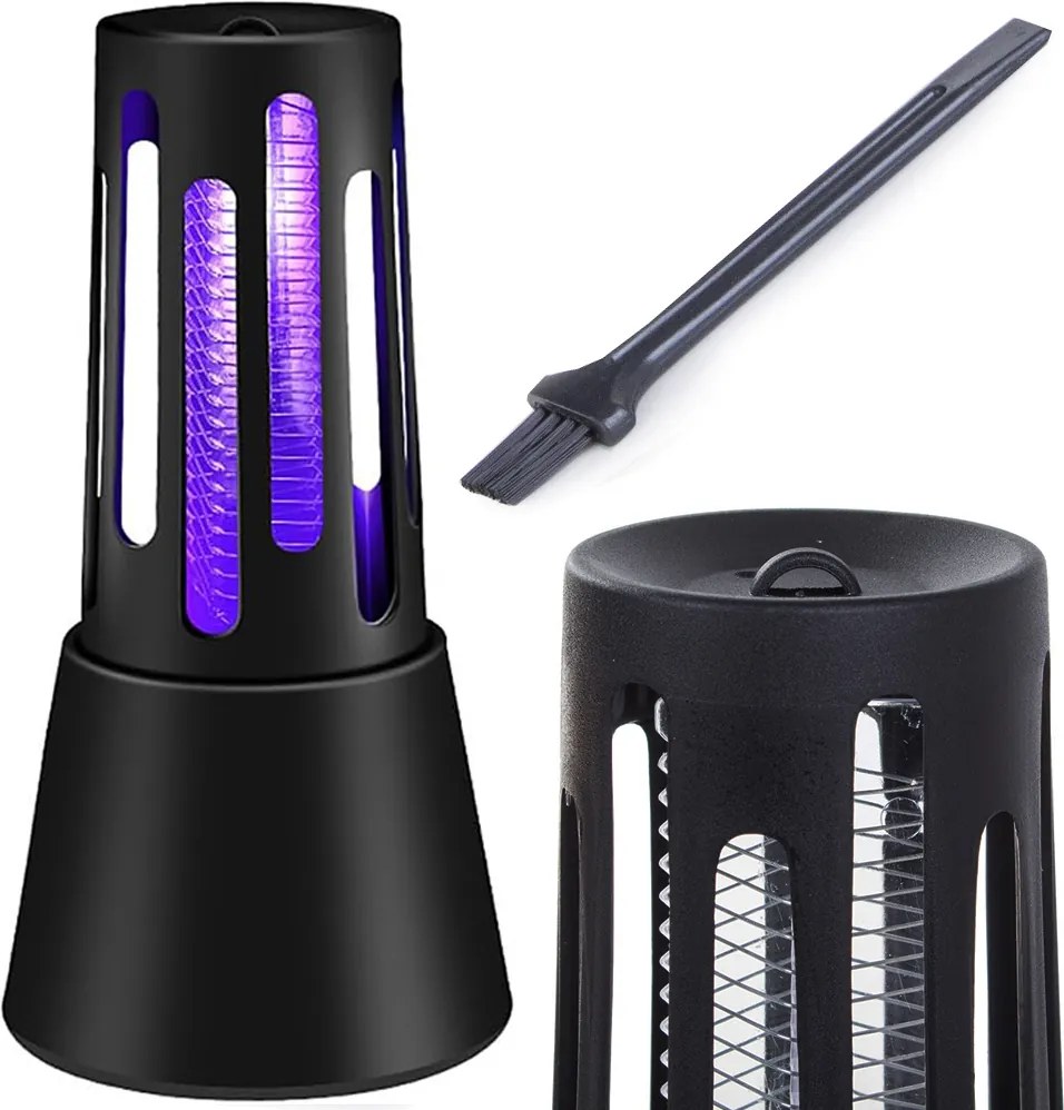 Verk Group Insekticidní lampa na komáry hmyz mouchy uv účinná 5w tichý kartáč