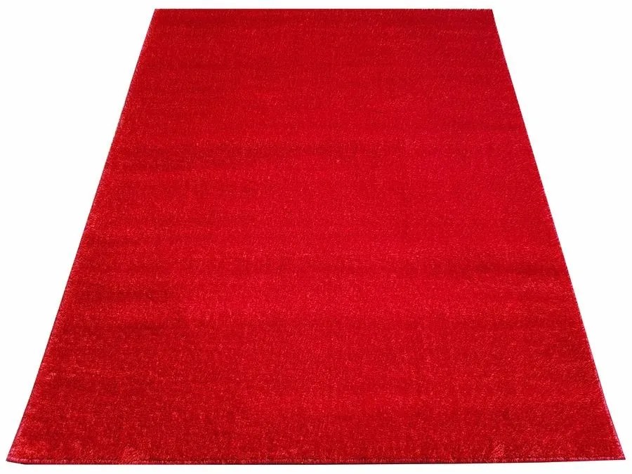 MAXMAX Kusový koberec SHAGGY NEVADA - červený