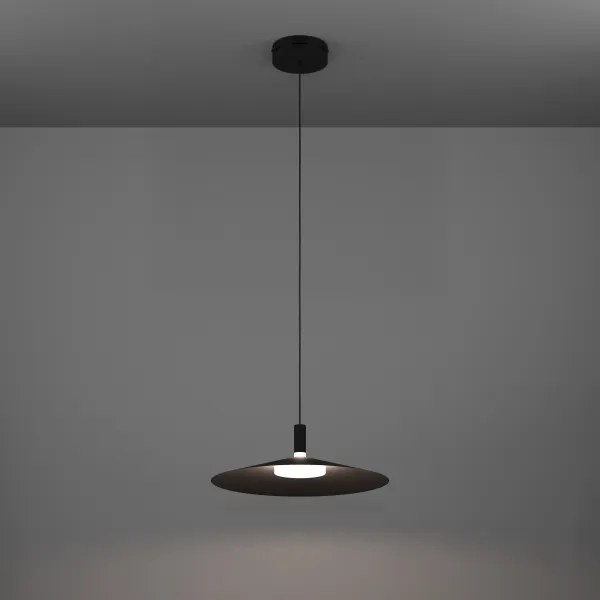 Eglo 902183 - LED RGBW Stm. lustr na lanku CONOMAVILLA-Z LED/15,5W/230V černá